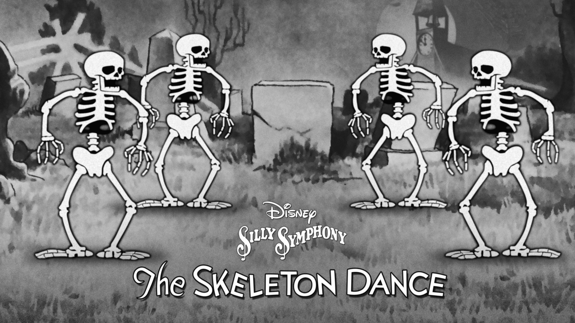 A Halloween Classic…Silly Symphonies The Skeleton Dance | The Main Street Mouse